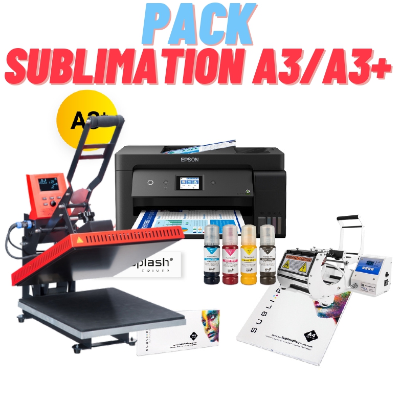 Pack A3 Ecotank avec presse à plat et presse à mug - PrintFabrik ...